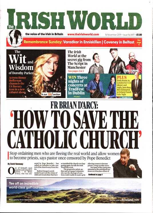 Irish World Magazine Subscription | Buy at Newsstand.co.uk | UK Current ...