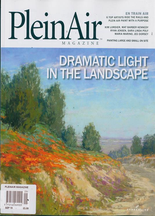 Pleinair Magazine Subscription | Buy at Newsstand.co.uk | Visual Arts