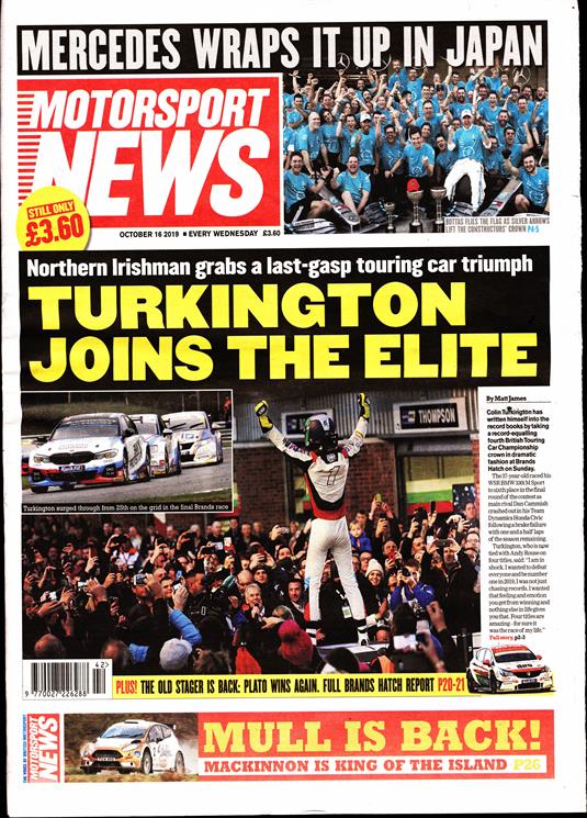 Motorsport News Magazine Subscription | Buy at Newsstand.co.uk ...