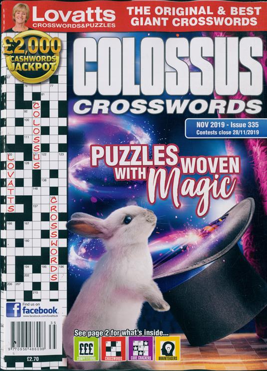 Lovatts Colossus Crossword Magazine Subscription | Buy at Newsstand.co ...