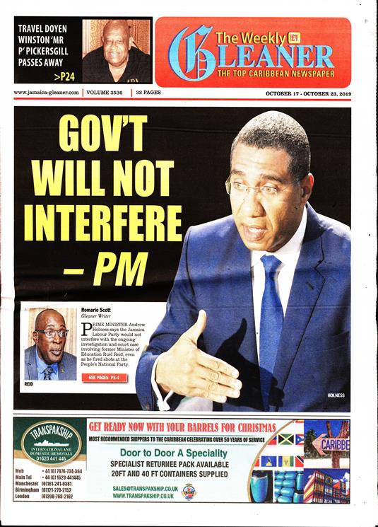 Gleaner Magazine Subscription | Buy at Newsstand.co.uk | UK Current Affairs