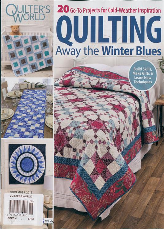 Quilters World Magazine Subscription | Buy at Newsstand.co.uk | Quilting