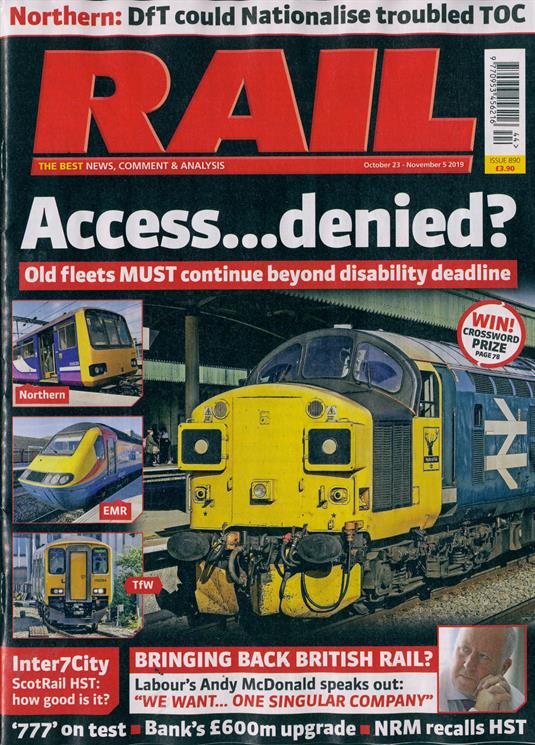 Rail Magazine Subscription | Buy at Newsstand.co.uk | Railways