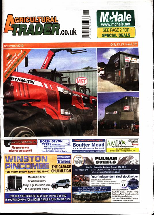 Agriculture Trader Magazine Subscription | Buy at Newsstand.co.uk ...