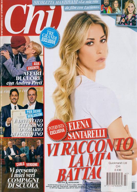 Chi Magazine Subscription | Buy at Newsstand.co.uk | Italian