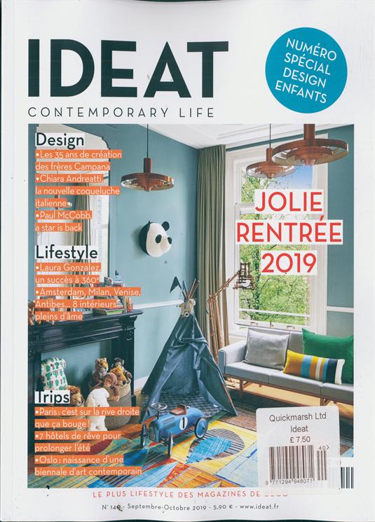 Ideat Magazine Subscription | Buy at Newsstand.co.uk | French
