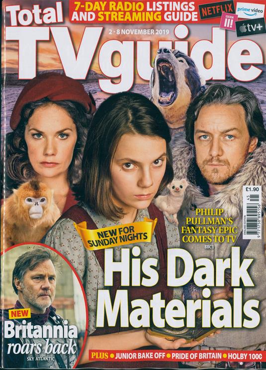 Total Tv Guide England Magazine Subscription | Buy at Newsstand.co.uk ...