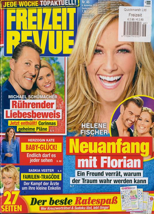 Freizeit Revue Magazine Subscription | Buy at Newsstand.co.uk | German