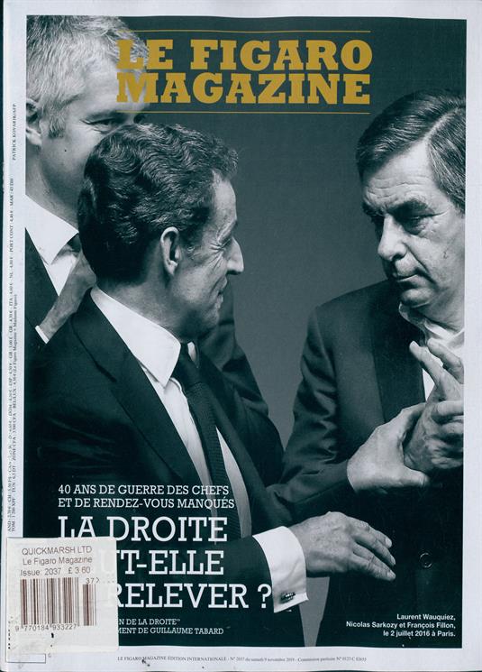 Le Figaro Magazine Subscription | Buy at Newsstand.co.uk | French