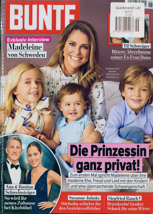 Bunte Illustrierte Magazine Subscription | Buy at Newsstand.co.uk | German