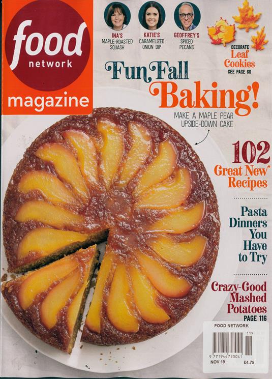 Food Network Magazine Subscription | Buy at Newsstand.co.uk | Cooking ...