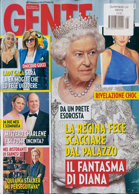 Gente Magazine Subscription | Buy at Newsstand.co.uk | Italian