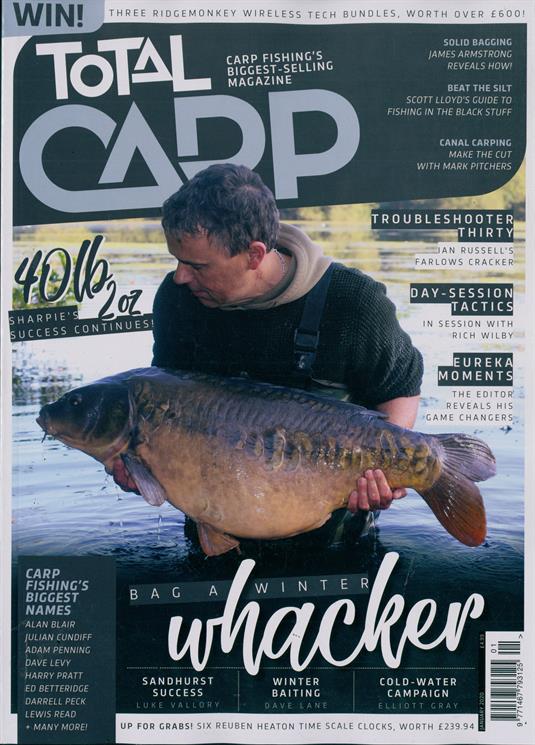 Total Carp Magazine Subscription | Buy at Newsstand.co.uk | Coarse Fishing