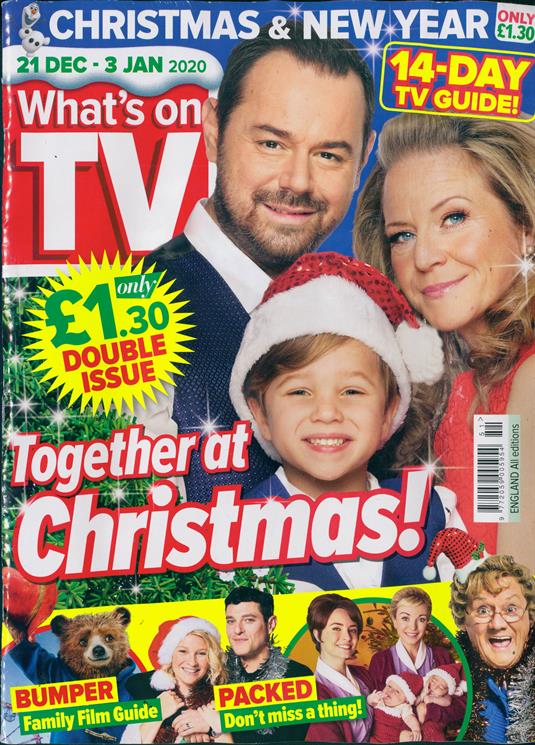 Whats On Tv England Magazine Subscription | Buy at Newsstand.co.uk ...