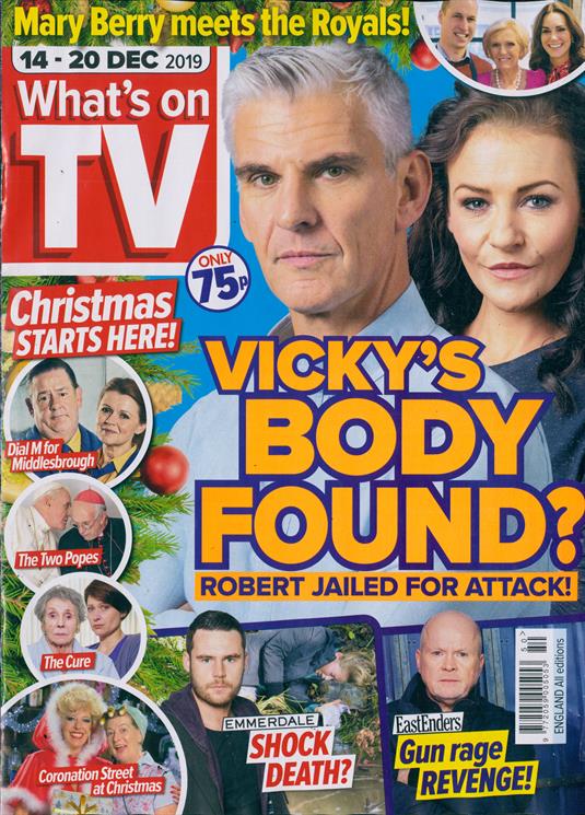 Whats On Tv England Magazine Subscription | Buy at Newsstand.co.uk ...