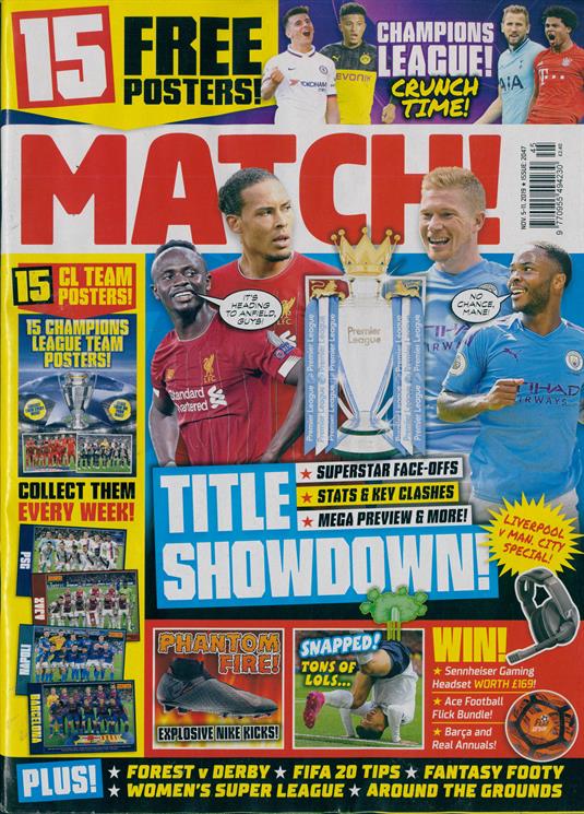 Match Magazine Subscription | Buy at Newsstand.co.uk | Children's Football