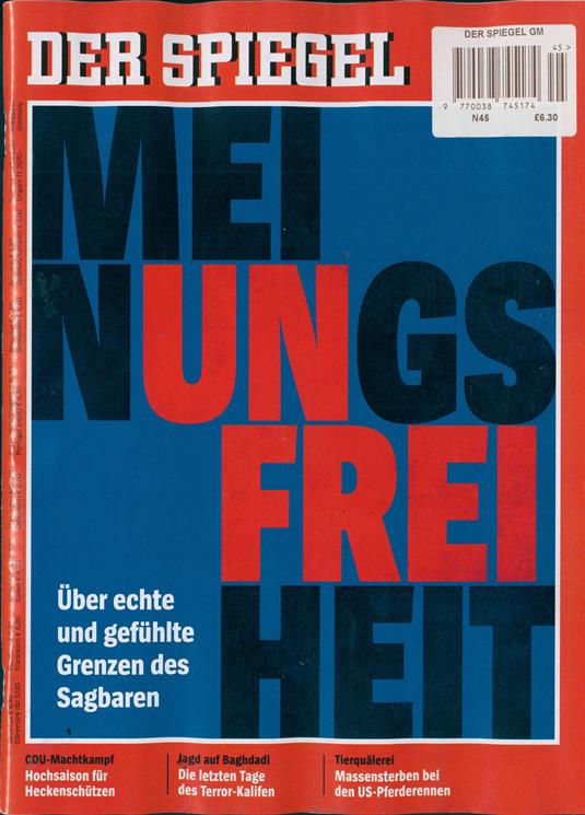 Der Spiegel Magazine Subscription | Buy at Newsstand.co.uk | German