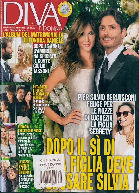 Diva E Donna Magazine Subscription | Buy at Newsstand.co.uk | Italian