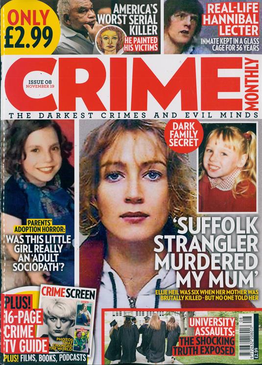 Crime Monthly Magazine Subscription | Buy at Newsstand.co.uk | Crime