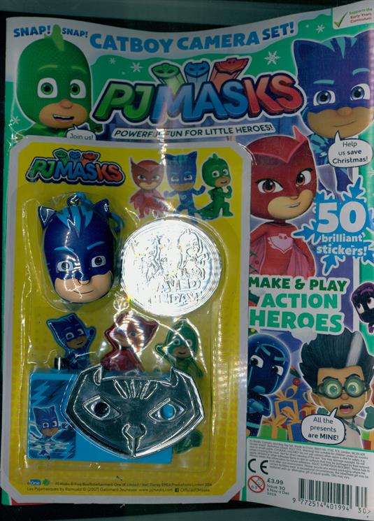 Pj Masks Magazine Subscription | Buy at Newsstand.co.uk | Pre School