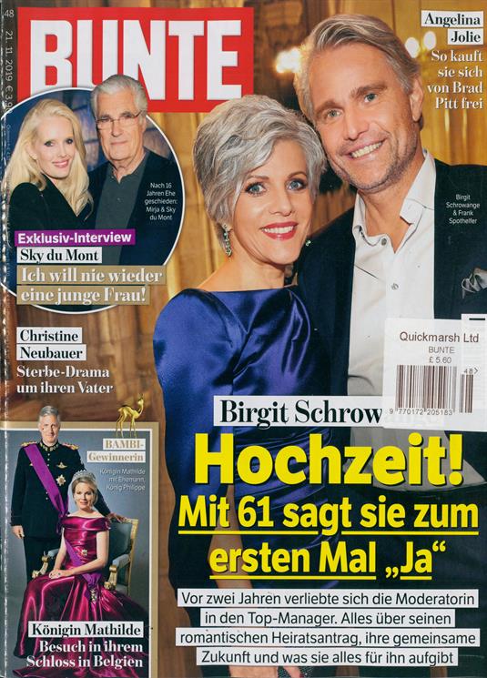 Bunte Illustrierte Magazine Subscription | Buy at Newsstand.co.uk | German