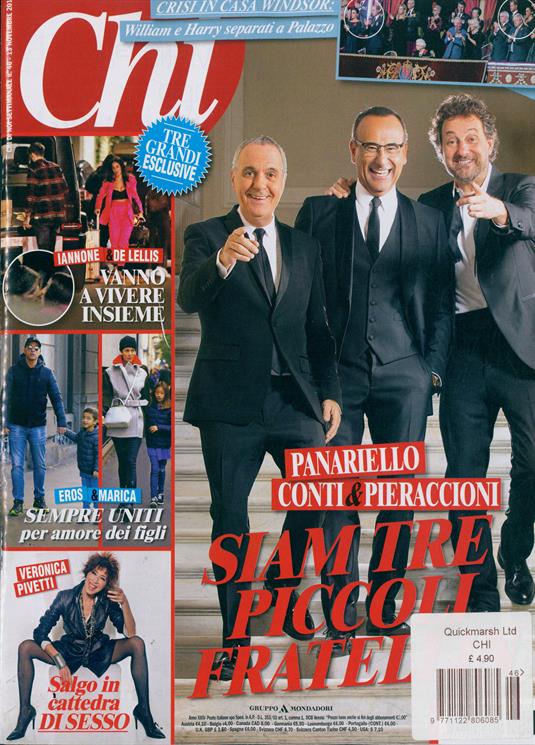 Chi Magazine Subscription | Buy at Newsstand.co.uk | Italian