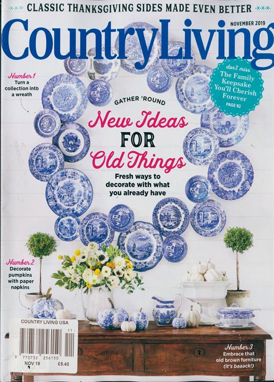 Country Living Usa Magazine Subscription | Buy at Newsstand.co.uk ...