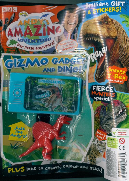Andys Amazing Adventures Magazine Subscription | Buy at Newsstand.co.uk ...