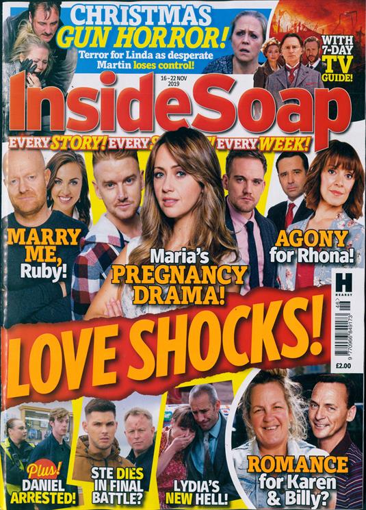 Inside Soap Magazine Subscription | Buy at Newsstand.co.uk | Television