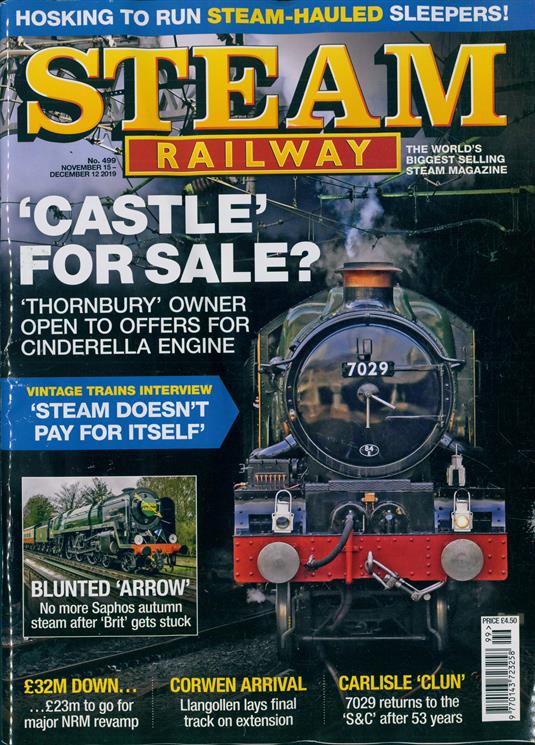 Steam Railway Magazine Subscription | Buy at Newsstand.co.uk | Railways