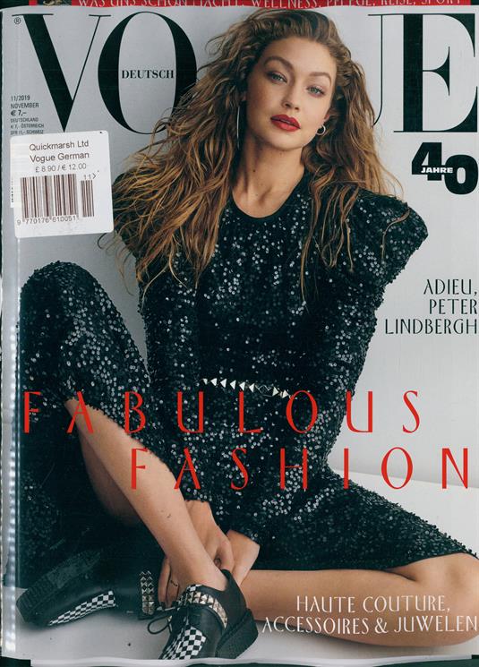 Vogue German Magazine Subscription | Buy at Newsstand.co.uk | German