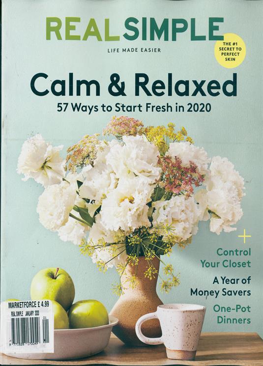 Real Simple Magazine Subscription | Buy at Newsstand.co.uk | Cooking & Food