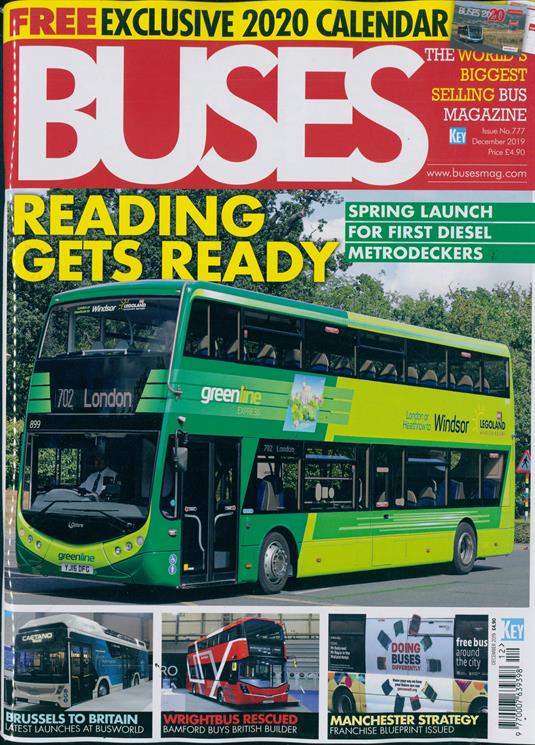 Buses Magazine Subscription | Buy at Newsstand.co.uk | Other Transport