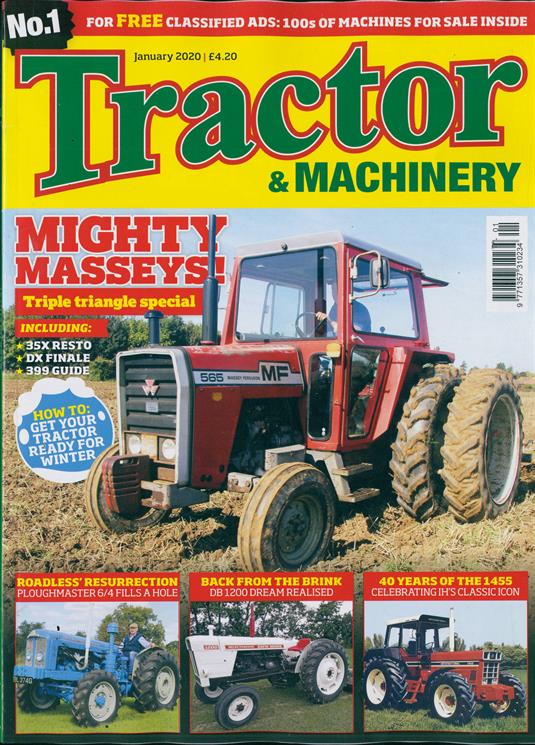 Tractor And Machinery Magazine Subscription | Buy at Newsstand.co.uk ...
