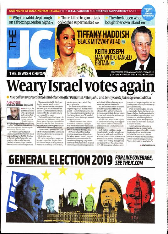 Jewish Chronicle Magazine Subscription | Buy at Newsstand.co.uk | Religion