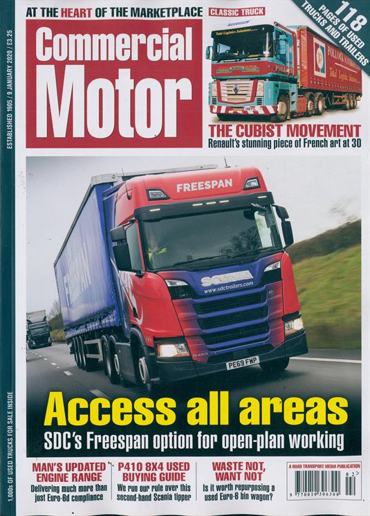 Commercial Motor Magazine Subscription | Buy at Newsstand.co.uk | Trucking