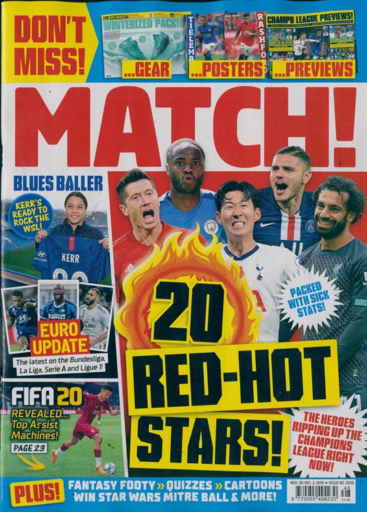 Match Magazine Subscription | Buy at Newsstand.co.uk | Children's Football