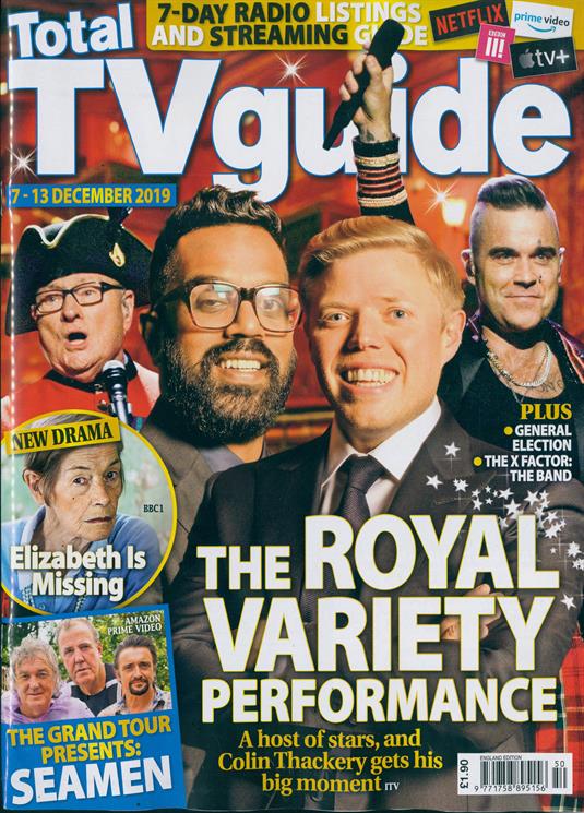 Total Tv Guide England Magazine Subscription | Buy at Newsstand.co.uk ...