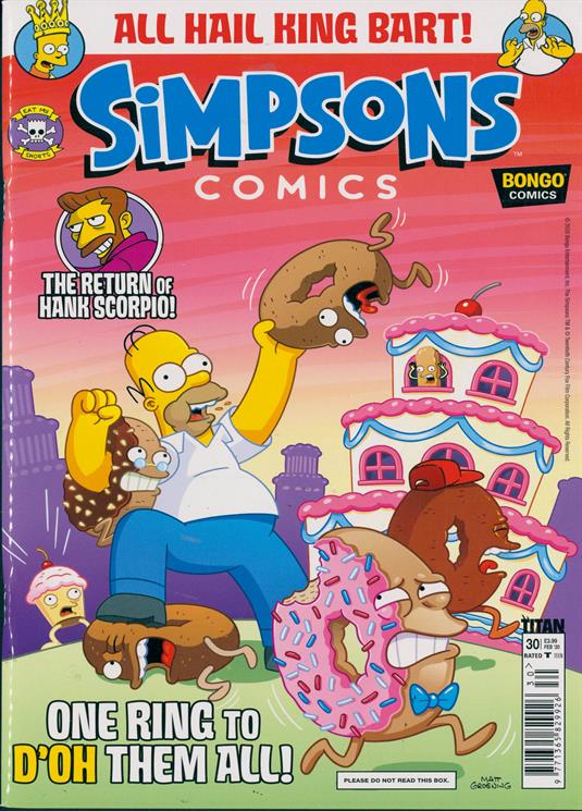 Simpsons The Comic Magazine Subscription | Buy at Newsstand.co.uk | Comics