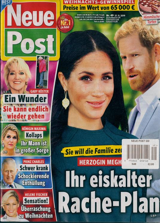Neue Post Magazine Subscription | Buy at Newsstand.co.uk | German