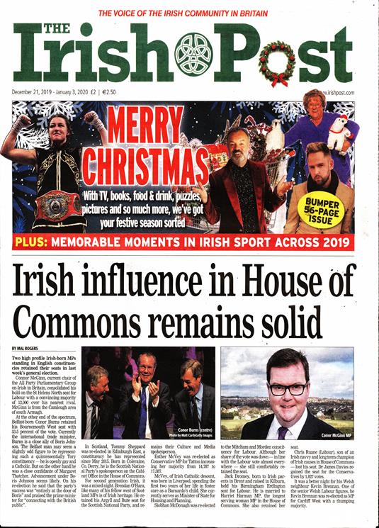 Irish Post Magazine Subscription | Buy at Newsstand.co.uk | Other Overseas