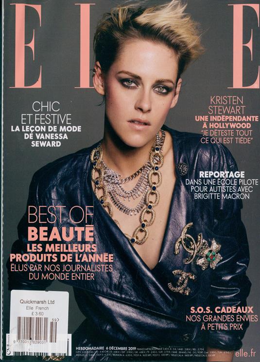 Elle French Weekly Magazine Subscription | Buy at Newsstand.co.uk | French
