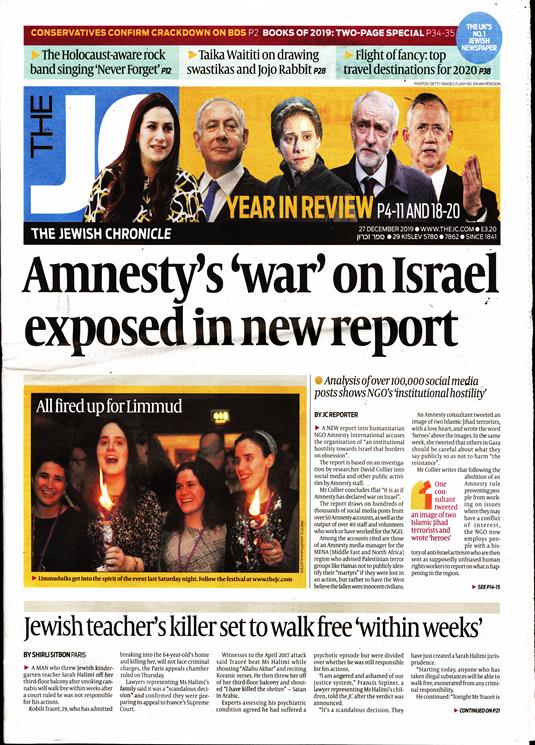 Jewish Chronicle Magazine Subscription | Buy at Newsstand.co.uk | Religion