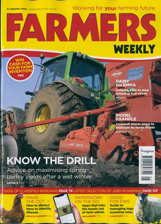 Farmers Weekly Magazine Subscription | Buy at Newsstand.co.uk | Agriculture