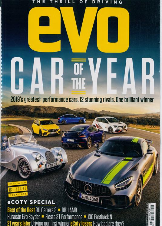 Evo Magazine Subscription | Buy at Newsstand.co.uk | General Car
