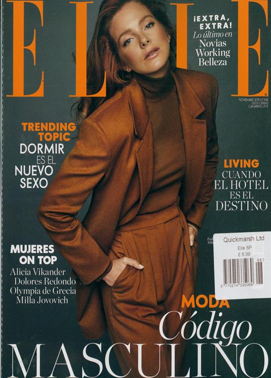 Elle Spanish Magazine Subscription | Buy at Newsstand.co.uk | Spanish