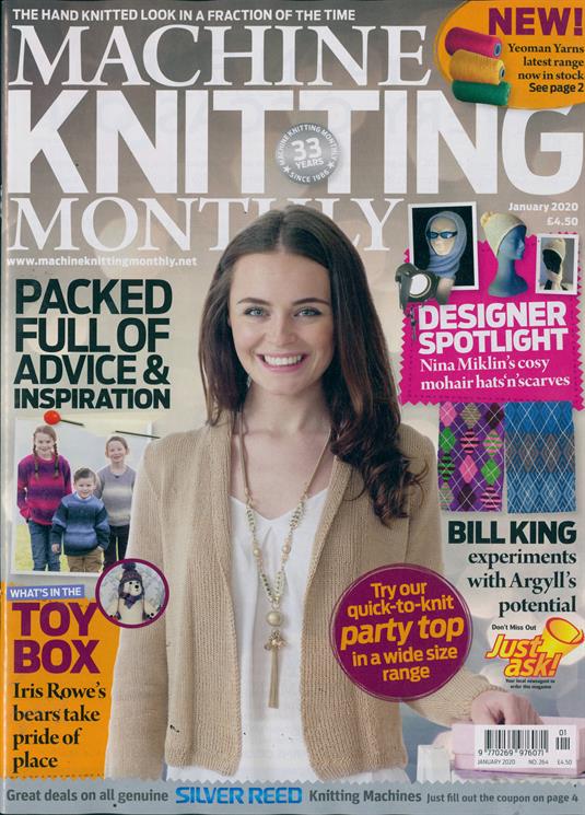 Machine Knitting Magazine Subscription | Buy at Newsstand.co.uk ...