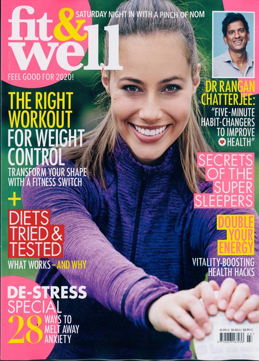 Fit And Well Magazine Subscription | Buy at Newsstand.co.uk | General ...