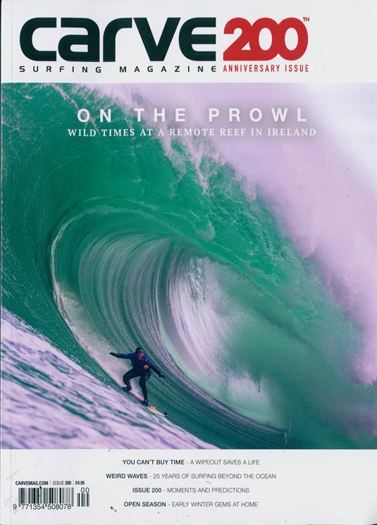 Carve Magazine Subscription | Buy at Newsstand.co.uk | Watersports