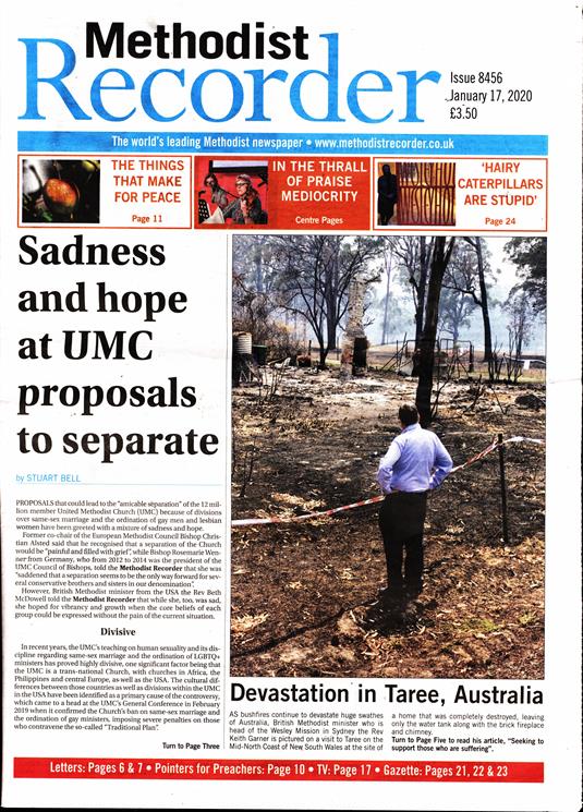 Methodist Recorder Magazine Subscription | Buy at Newsstand.co.uk ...